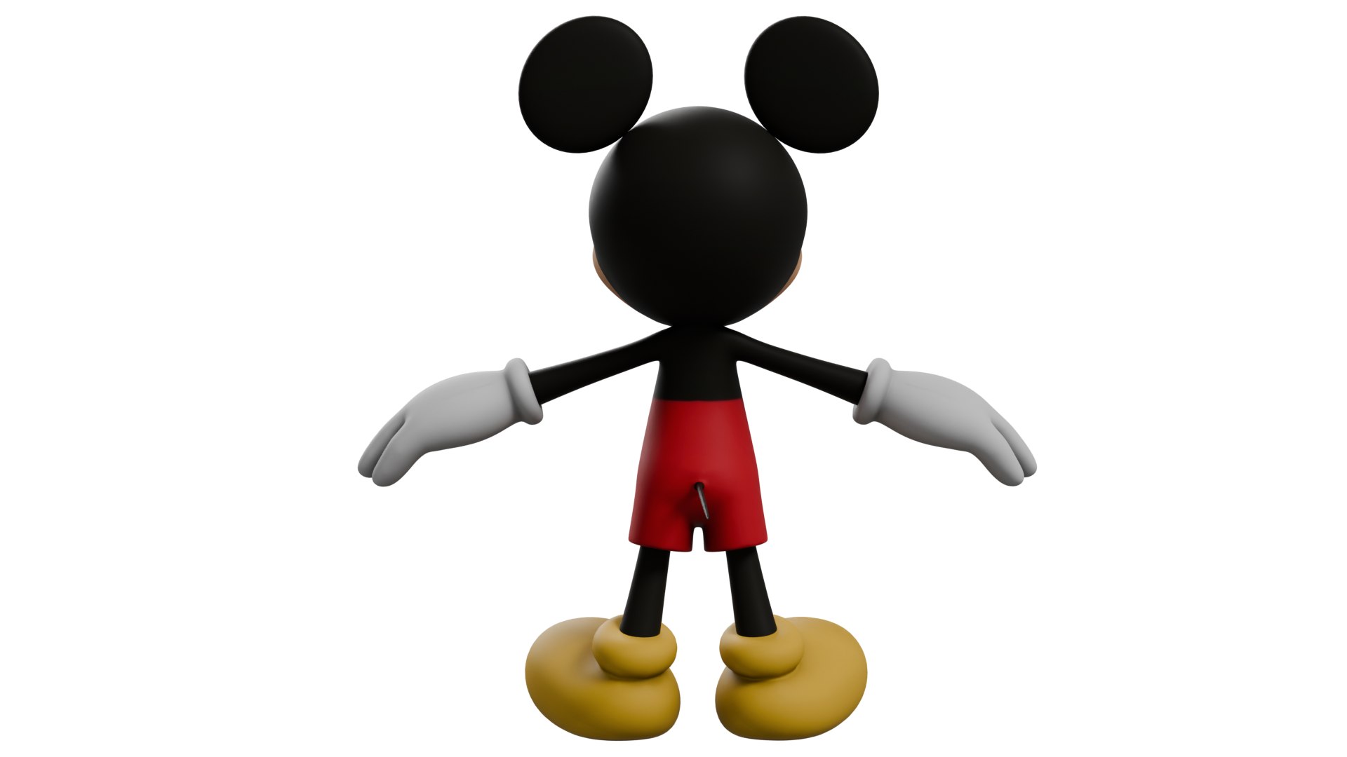 Mickey Mouse 3D Model - TurboSquid 2210909