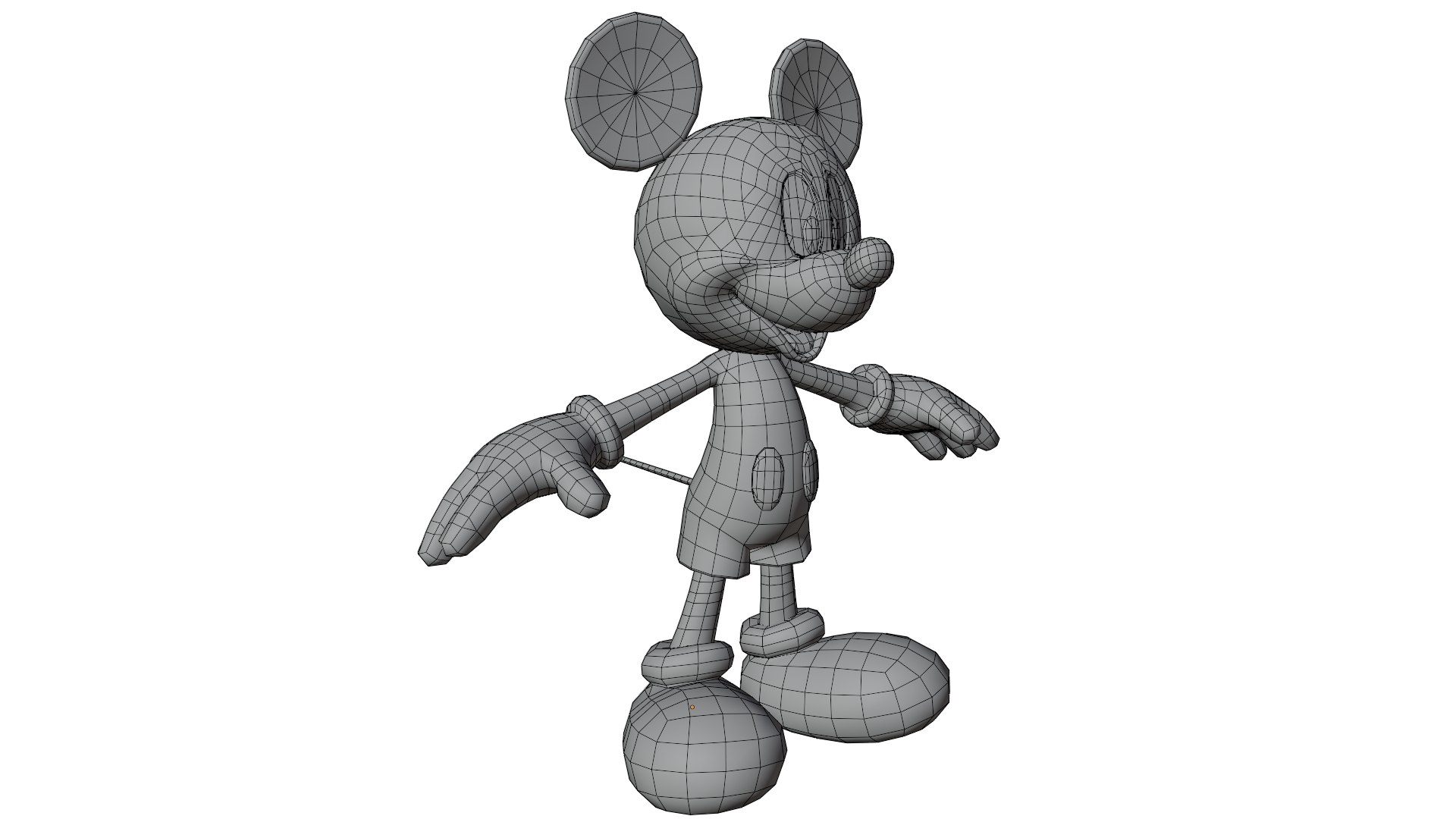 Mickey Mouse 3D Model - TurboSquid 2210909