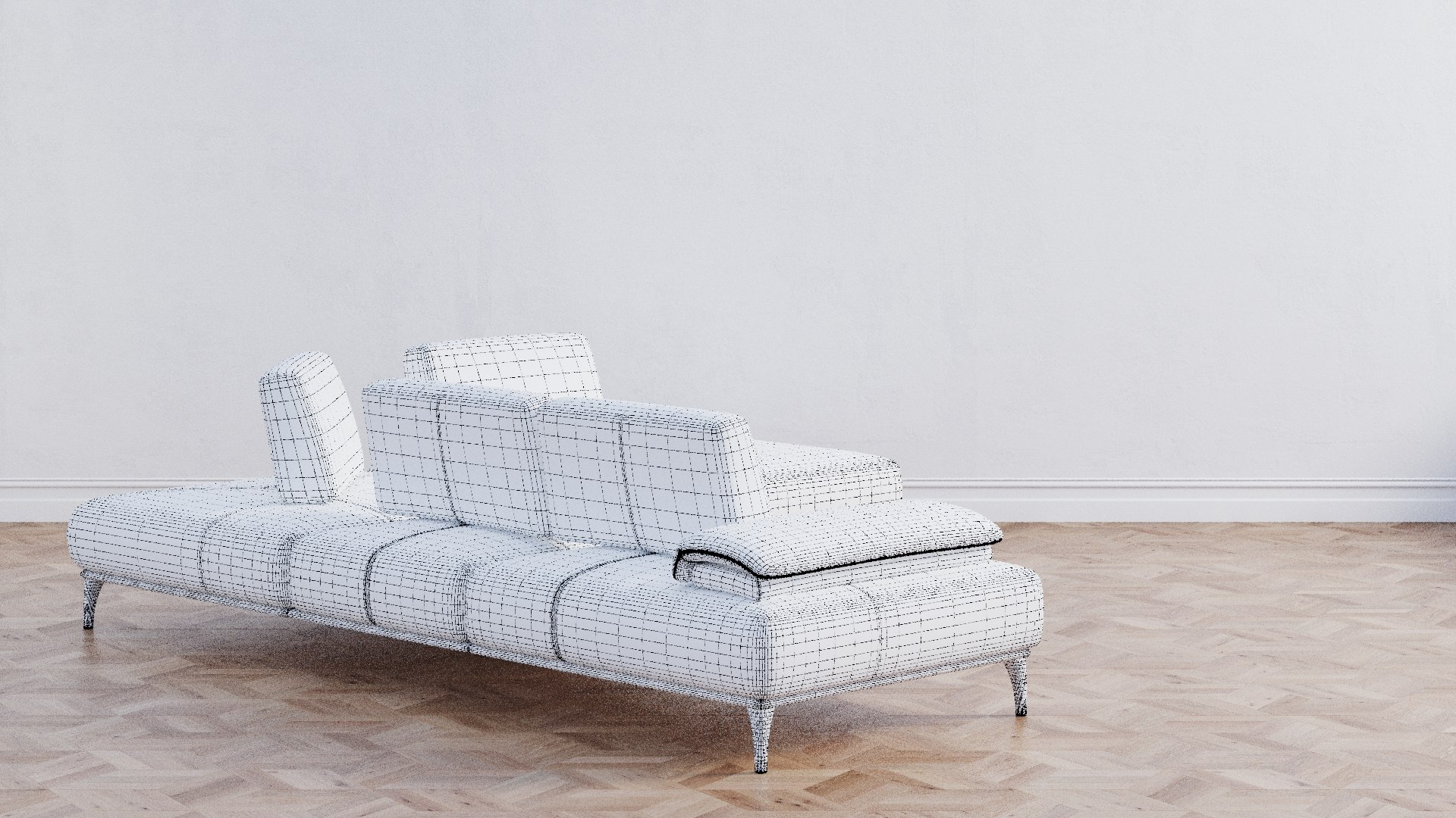 3D Rossini Discovery Sectional Couch - TurboSquid 1789877