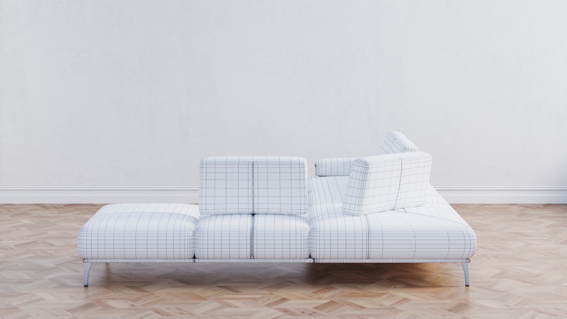 3D Rossini Discovery Sectional Couch - TurboSquid 1789877