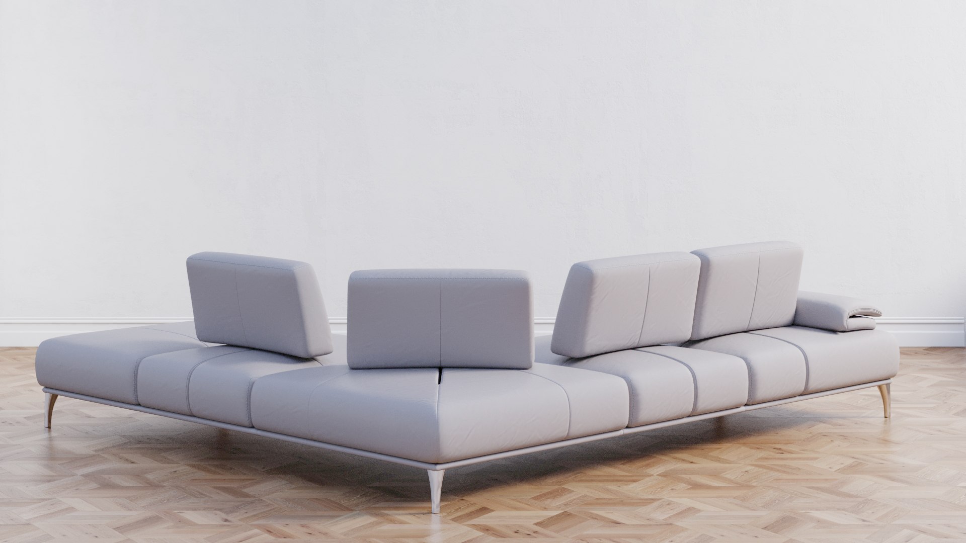 3D Rossini Discovery Sectional Couch - TurboSquid 1789877