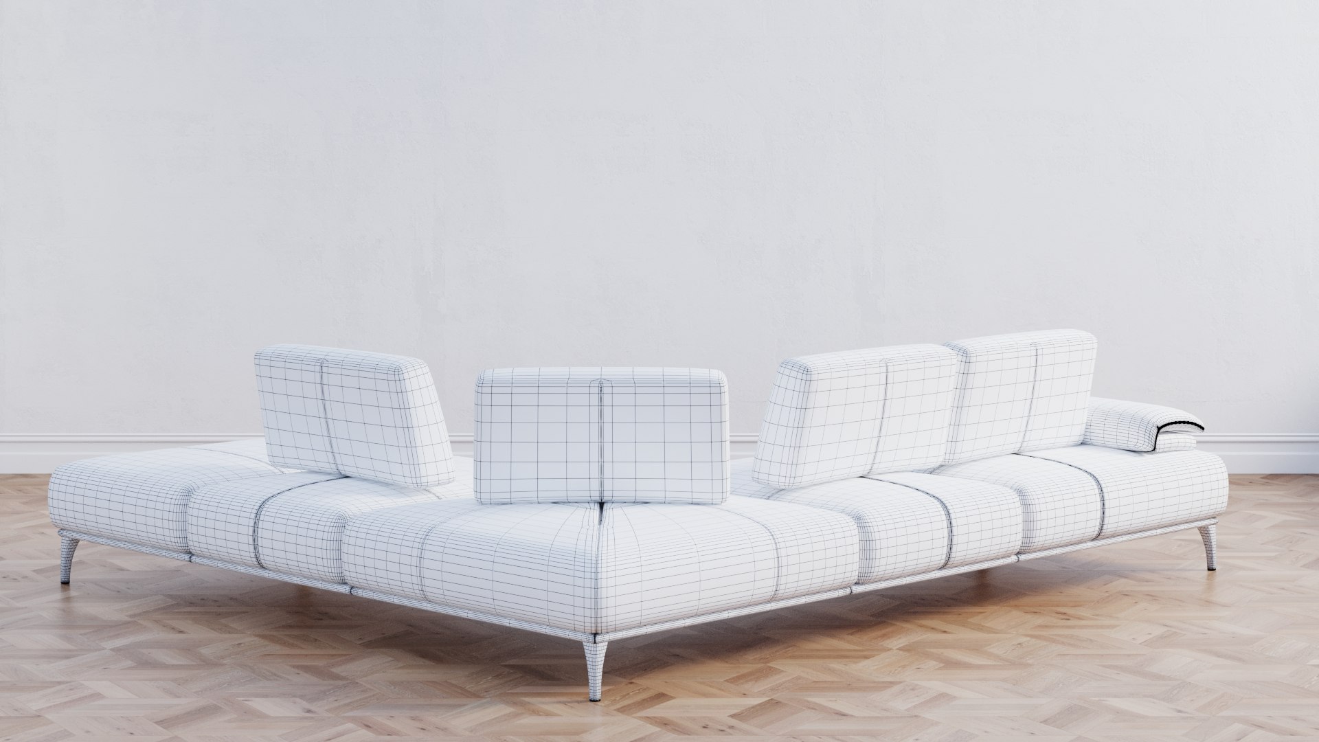 3D Rossini Discovery Sectional Couch - TurboSquid 1789877