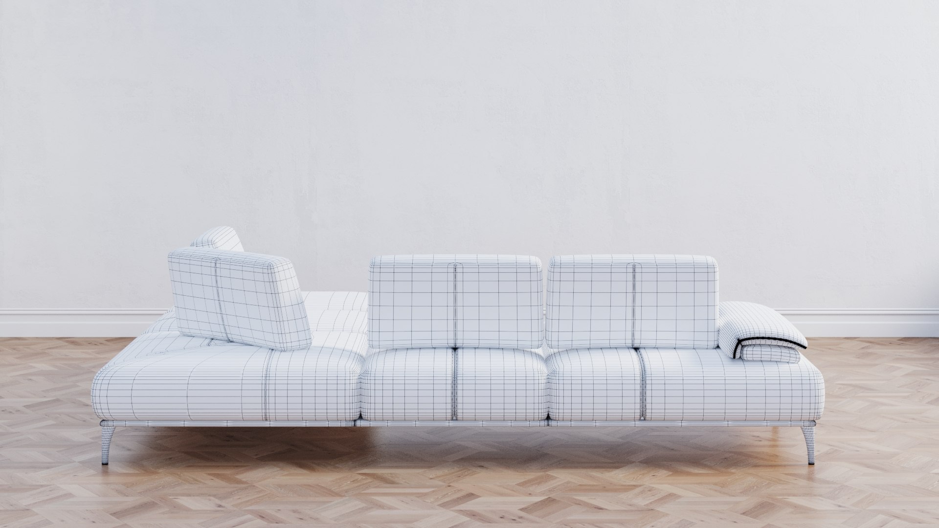 3D Rossini Discovery Sectional Couch - TurboSquid 1789877