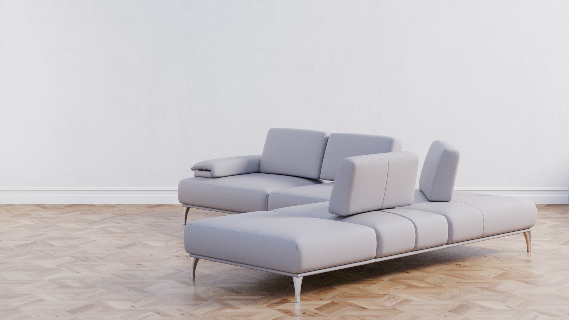 3D Rossini Discovery Sectional Couch - TurboSquid 1789877