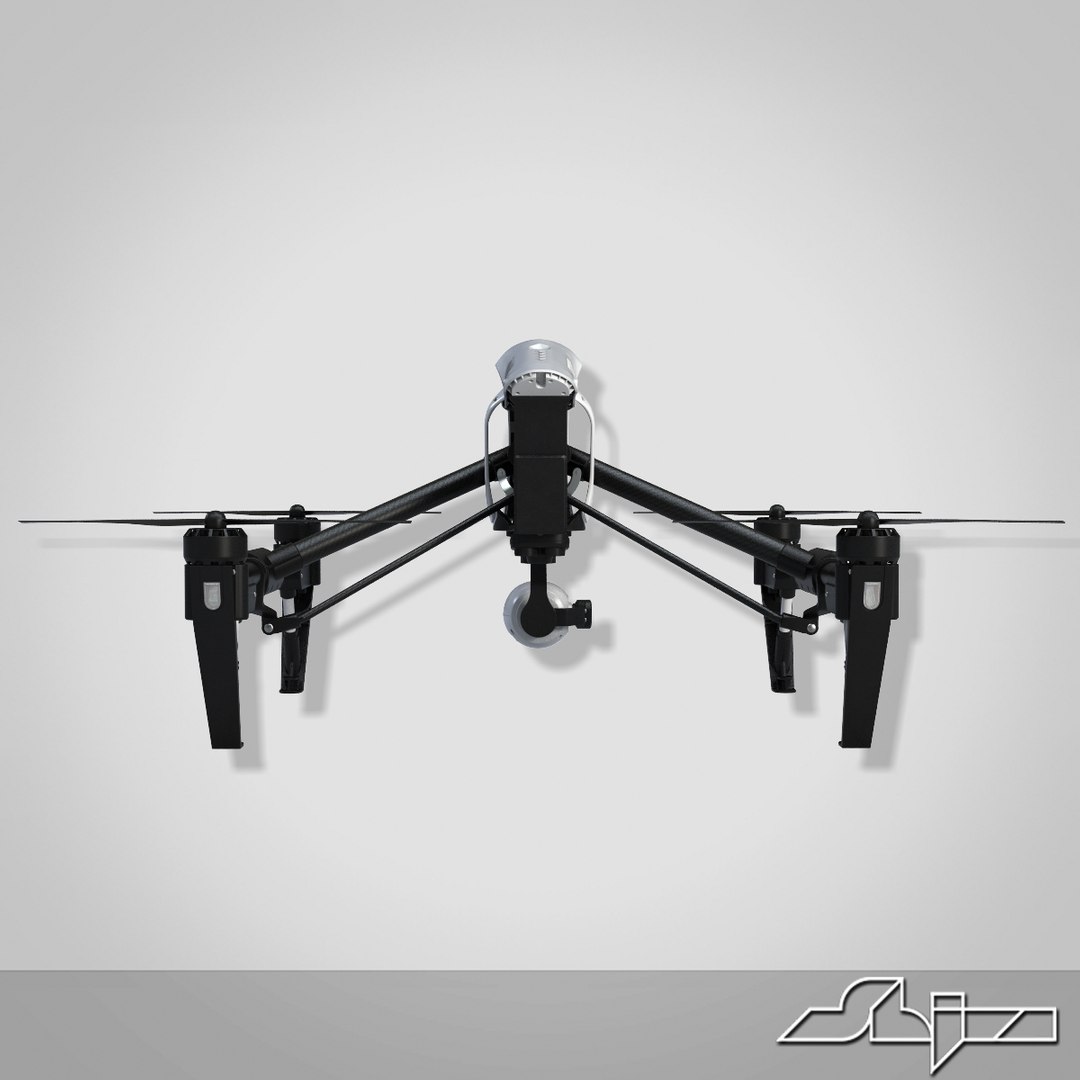 3d Quadrocopter Dji Inspire Quads Model