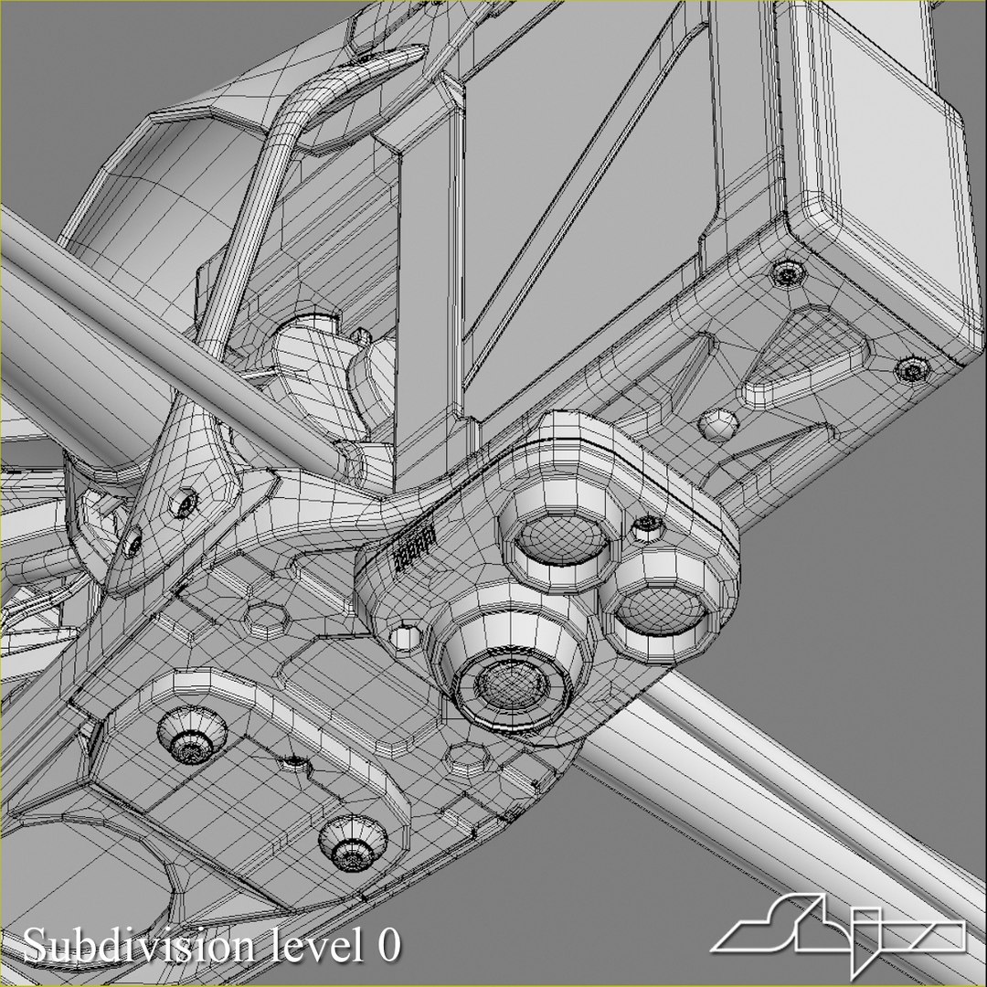 3d Quadrocopter Dji Inspire Quads Model