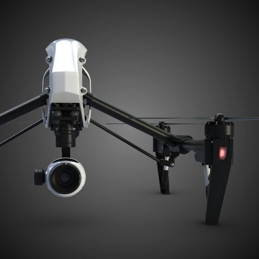 3d Quadrocopter Dji Inspire Quads Model