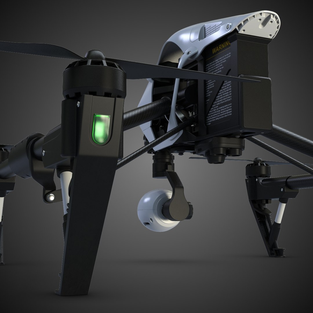 3d Quadrocopter Dji Inspire Quads Model