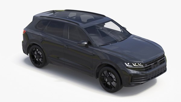 modelo 3d SUV híbrido eléctrico con luces negras encendidas - TurboSquid 2270732