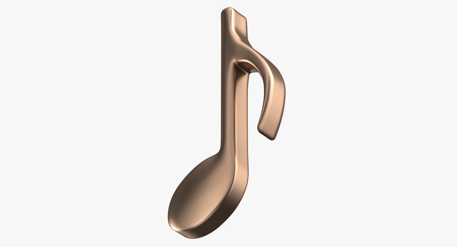 Quaver Eighth Note Model - TurboSquid 2019578