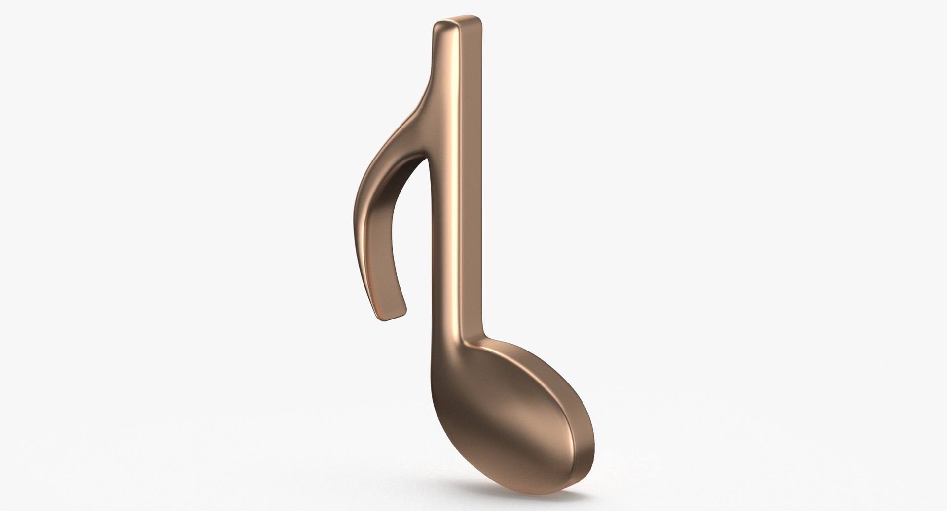 Quaver Eighth Note Model - TurboSquid 2019578