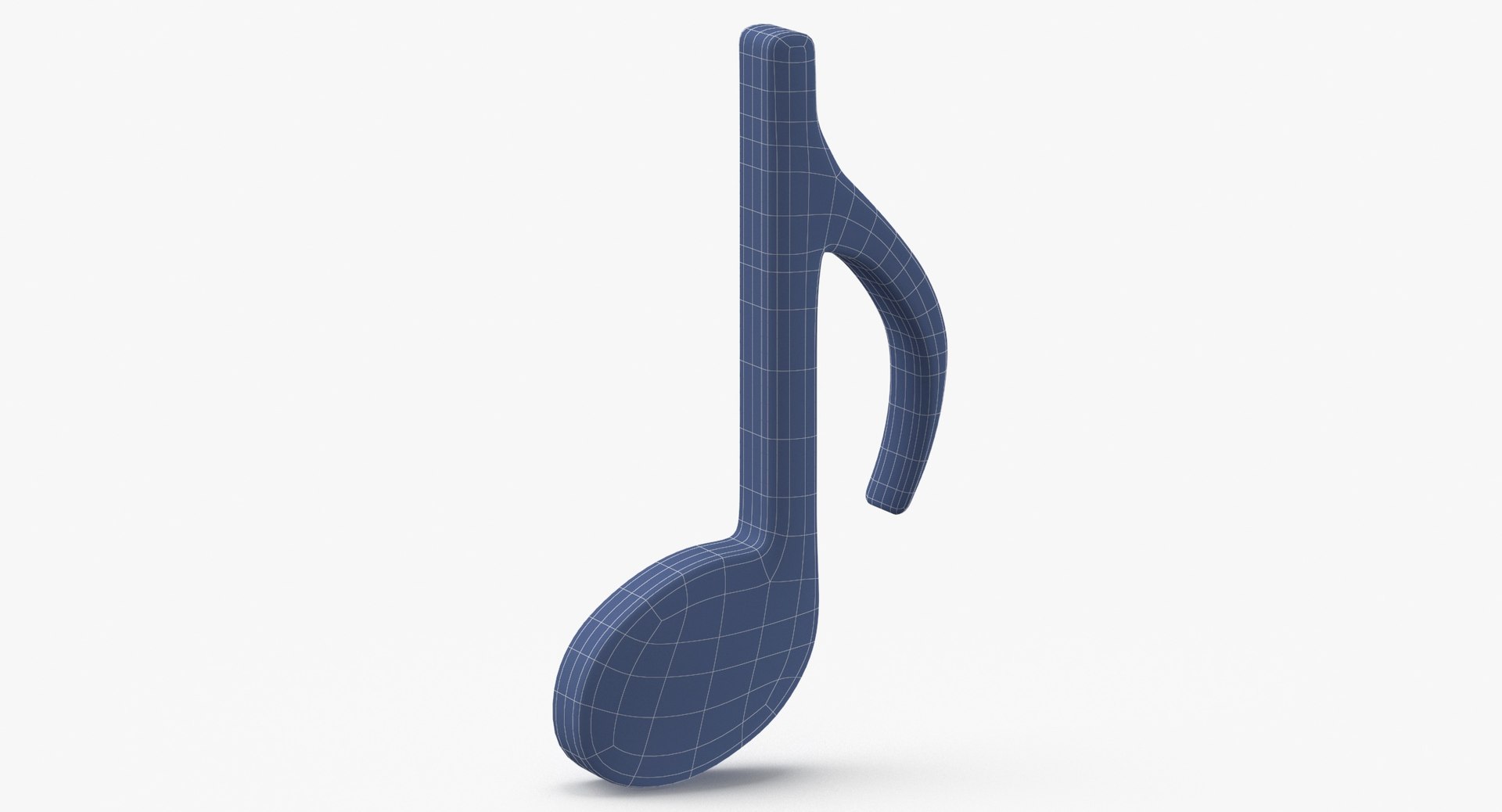 Quaver Eighth Note Model - TurboSquid 2019578