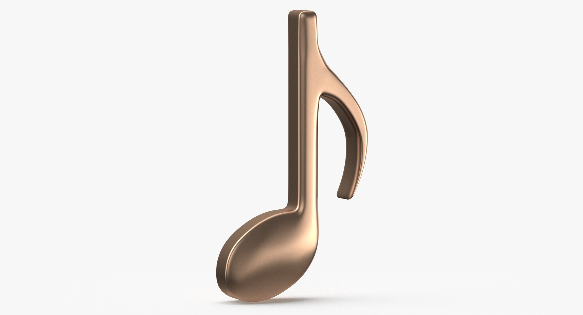 Quaver Eighth Note Model - TurboSquid 2019578