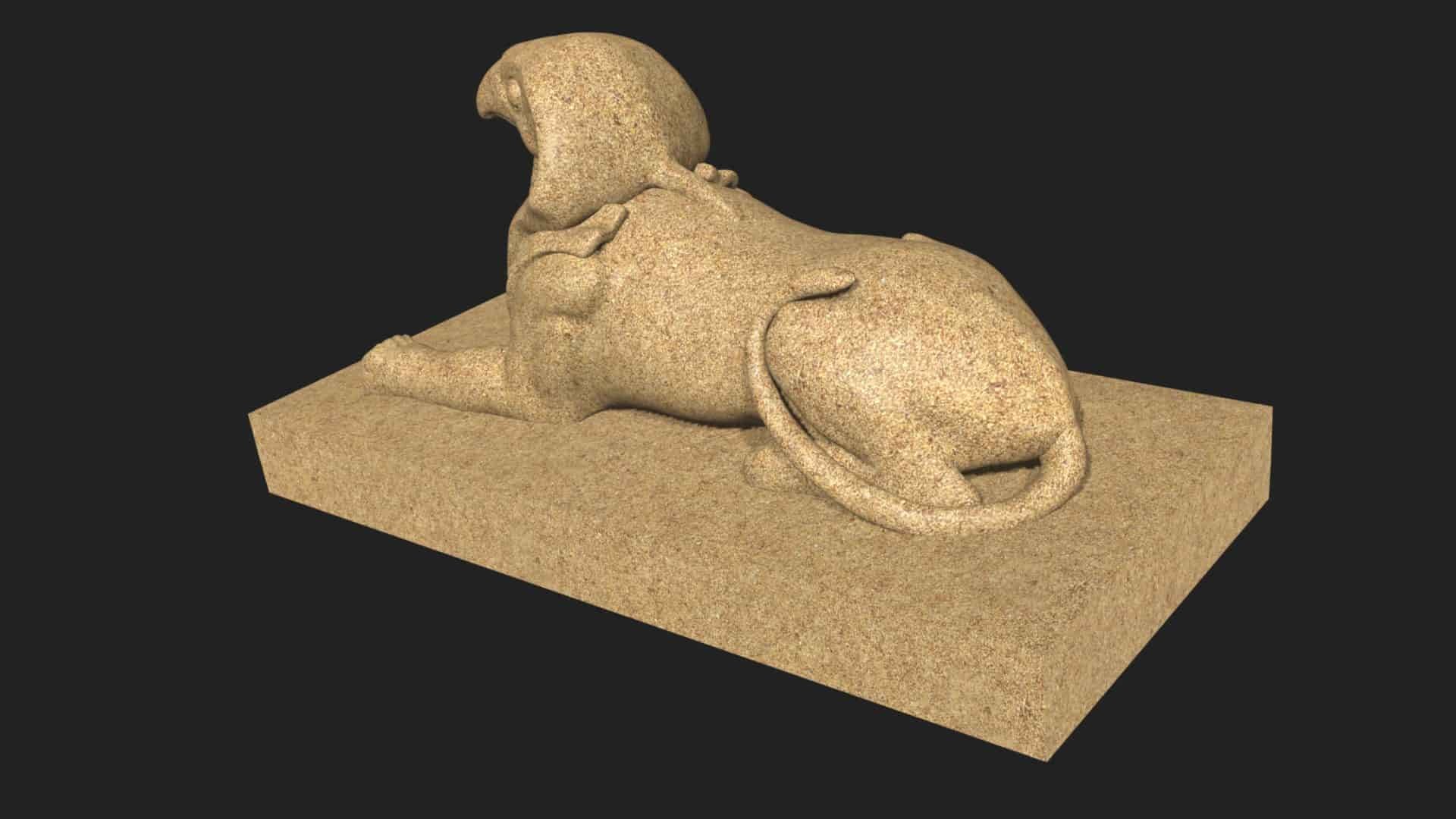 Horus Sphinx 3D Model - TurboSquid 1784044