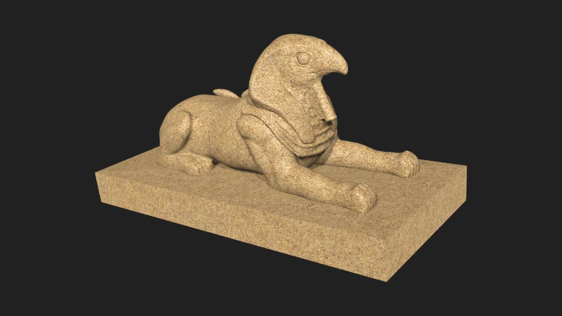 Horus Sphinx 3D Model - TurboSquid 1784044