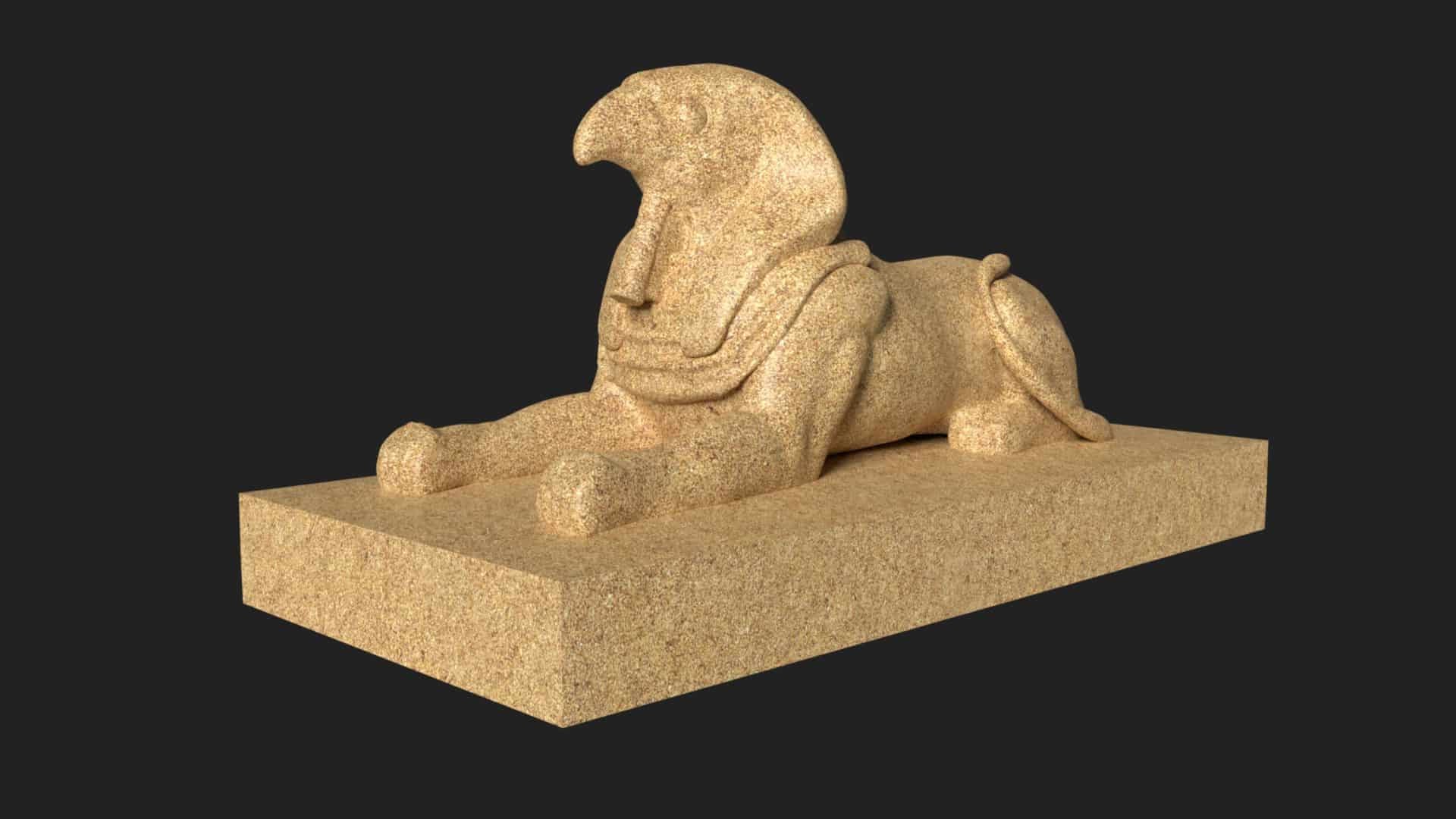 Horus Sphinx 3D Model - TurboSquid 1784044