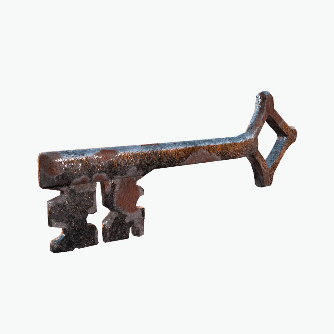 Medieval Key Model - TurboSquid 1841160