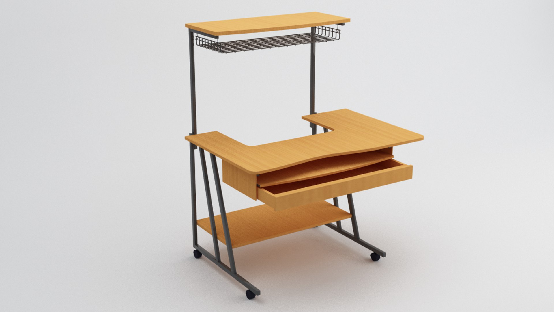 computer table 3d max