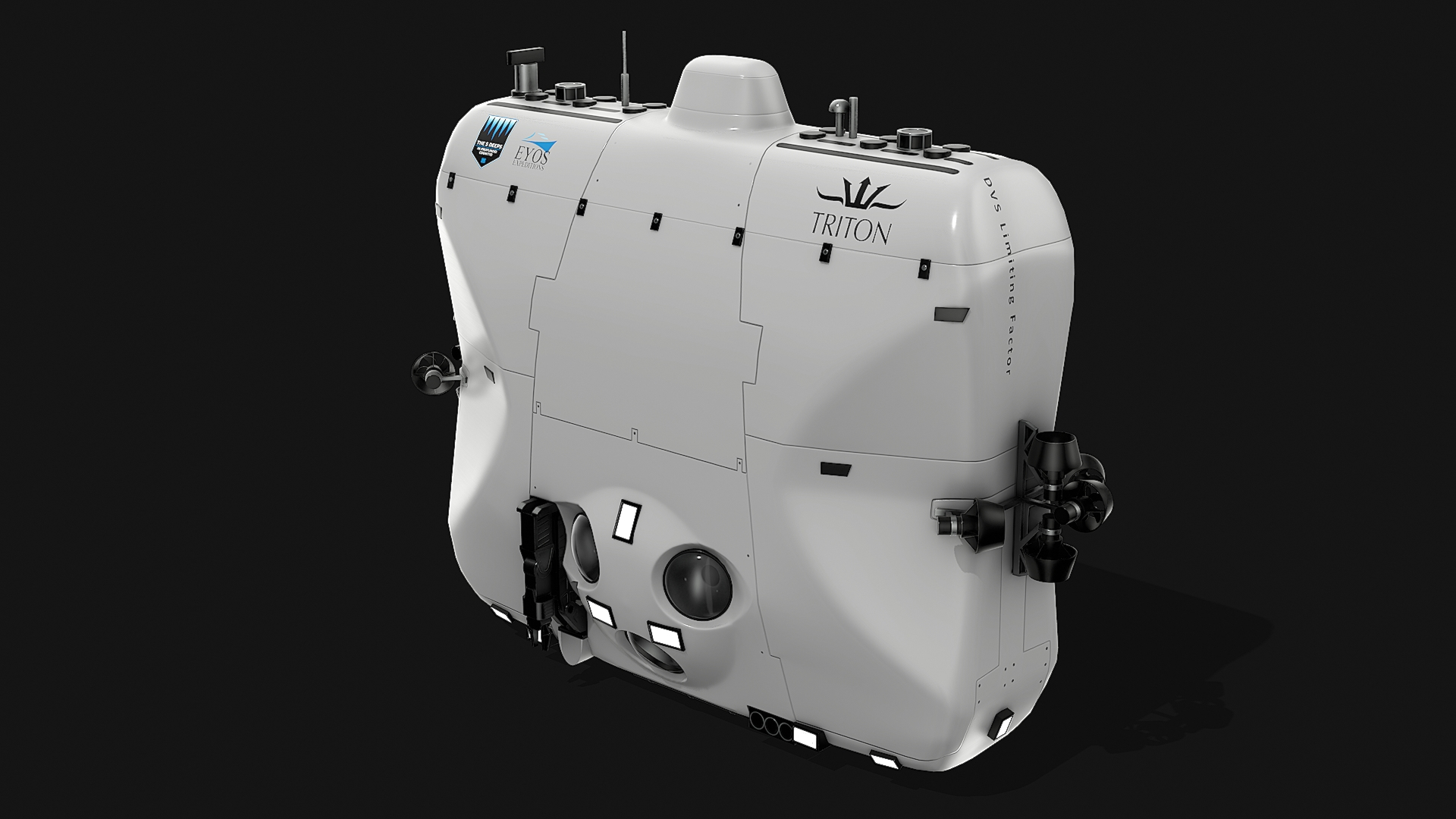 3D Triton 36000-2 Submarine - TurboSquid 2281020