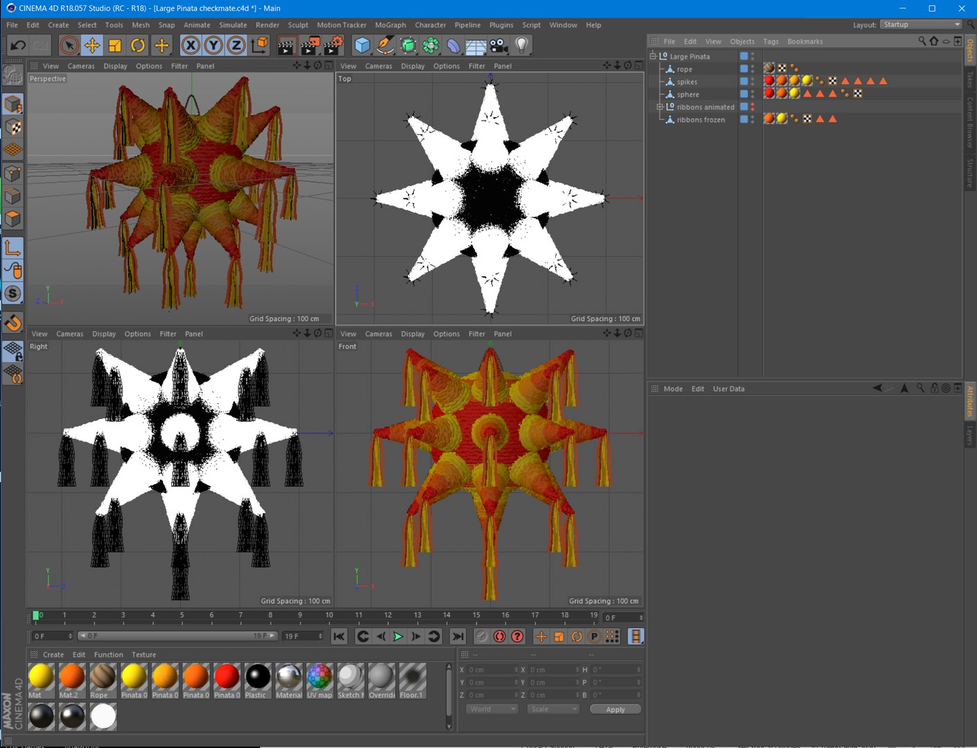3D Pinata Model - TurboSquid 1565626