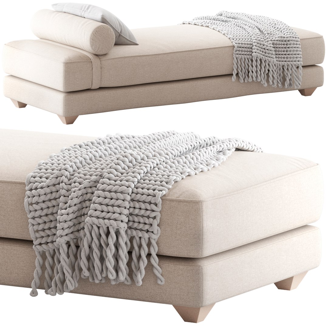 CB2 Lubi Daybed model - TurboSquid 2165487