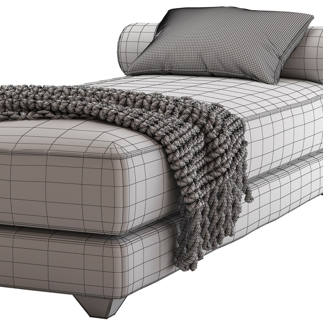 CB2 Lubi Daybed model - TurboSquid 2165487