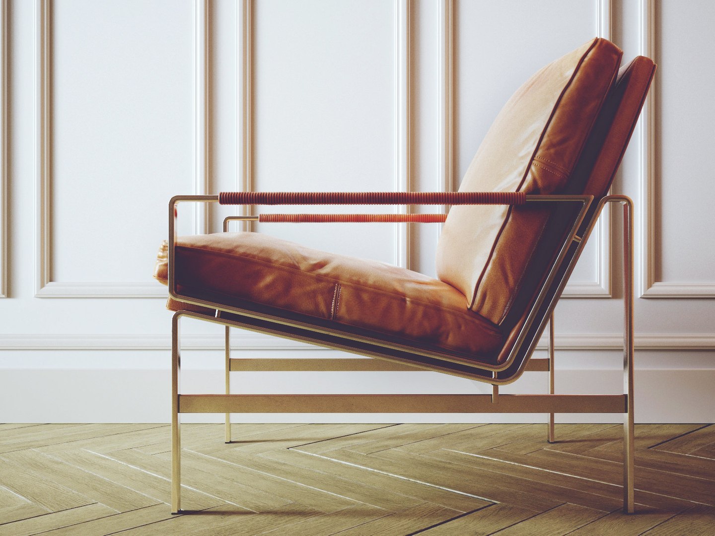 Fk 6720 Easy Chair Model - TurboSquid 1161028