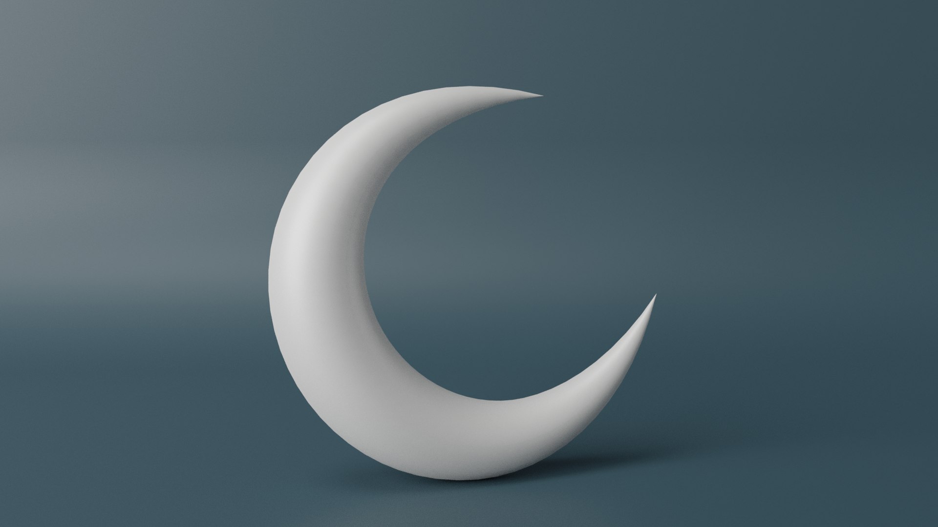 Crescent Moon 3D Model - TurboSquid 2009254