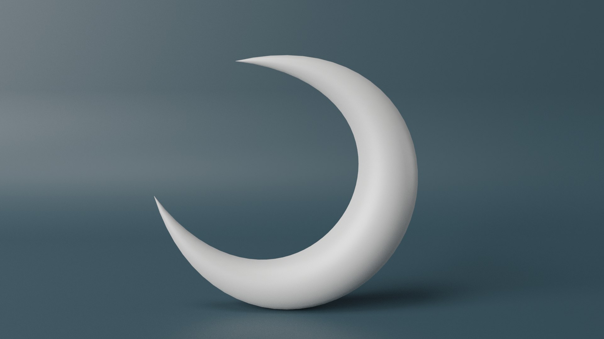 Crescent Moon 3D Model - TurboSquid 2009254