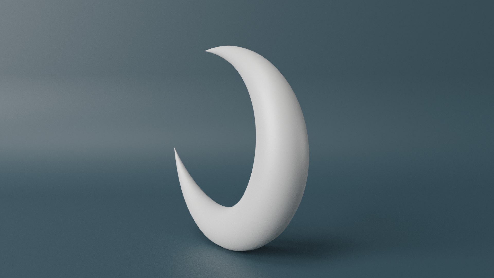 Crescent Moon 3D Model - TurboSquid 2009254