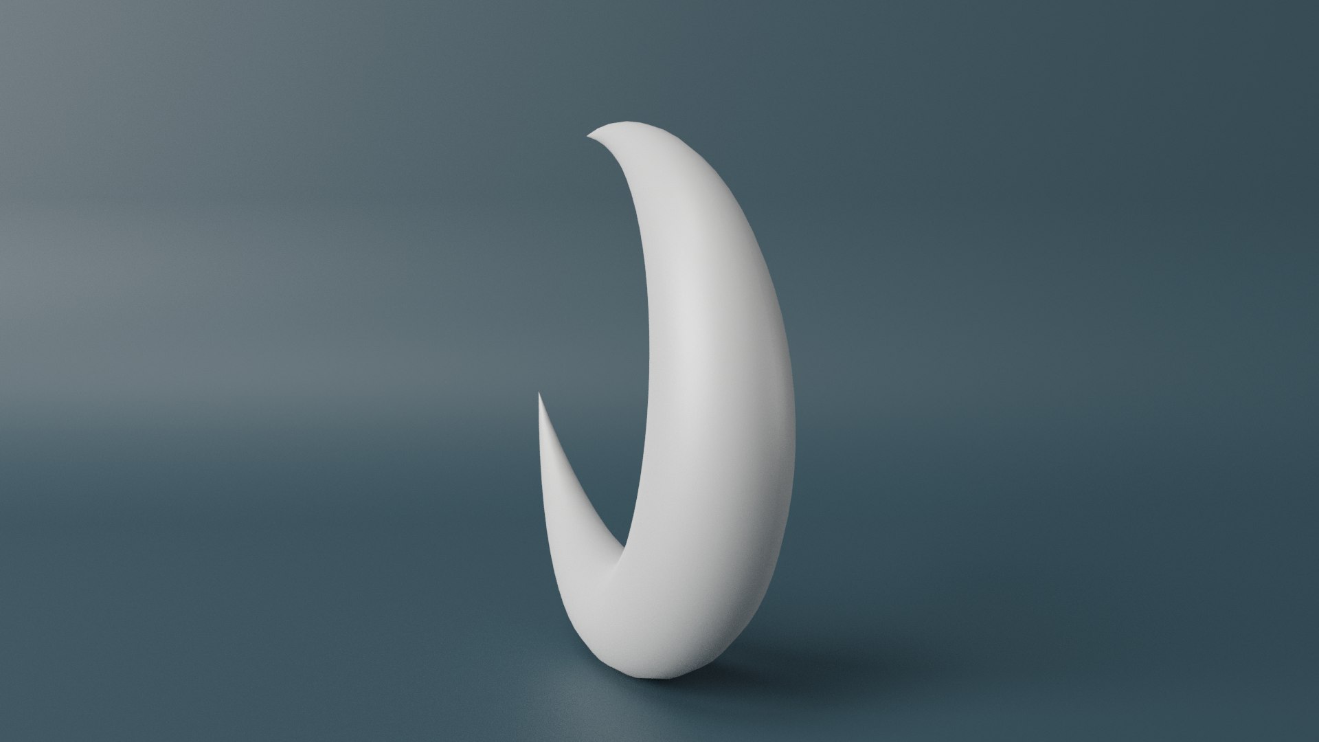 Crescent Moon 3D Model - TurboSquid 2009254