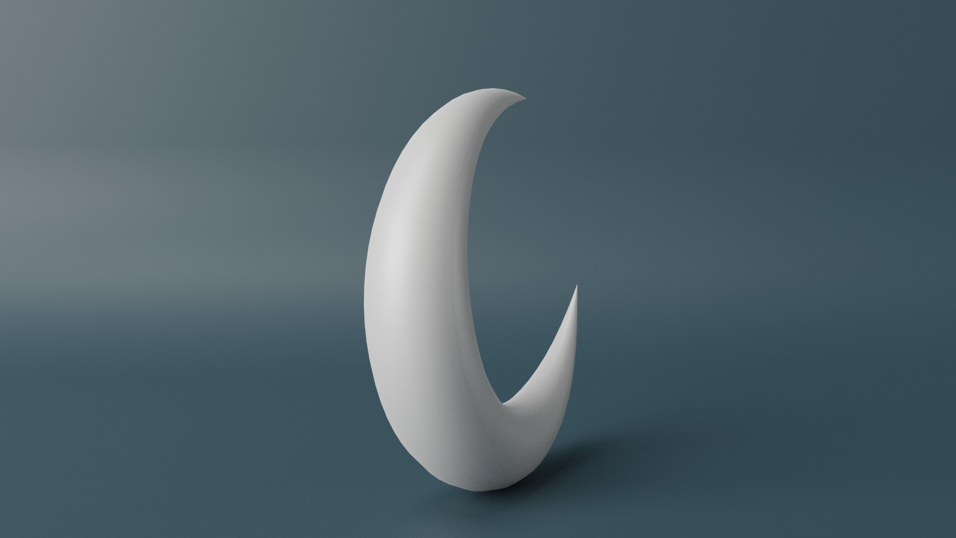 Crescent Moon 3D Model - TurboSquid 2009254