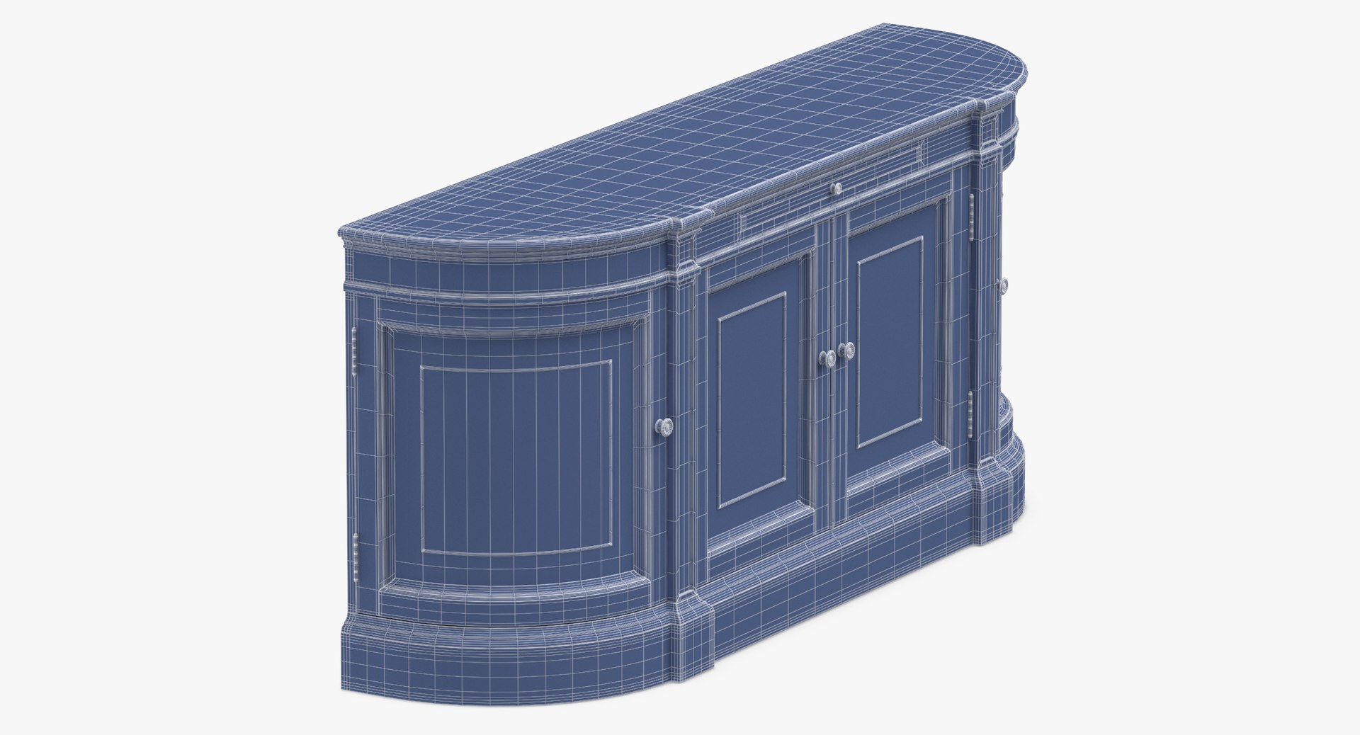 3D sideboards classical traditional - TurboSquid 1308177