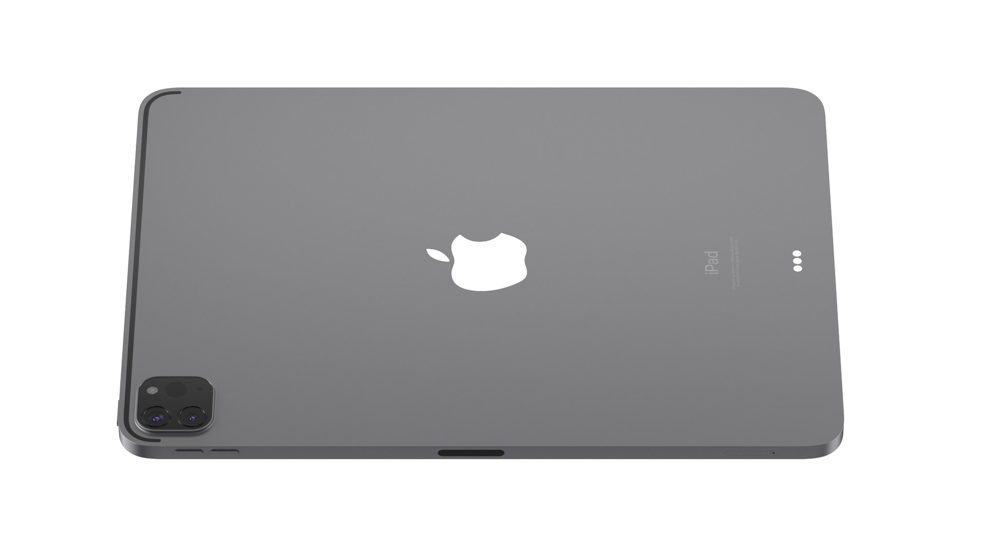 Apple IPad Pro 11 2021 Space Gray 3D Model - TurboSquid 2080678