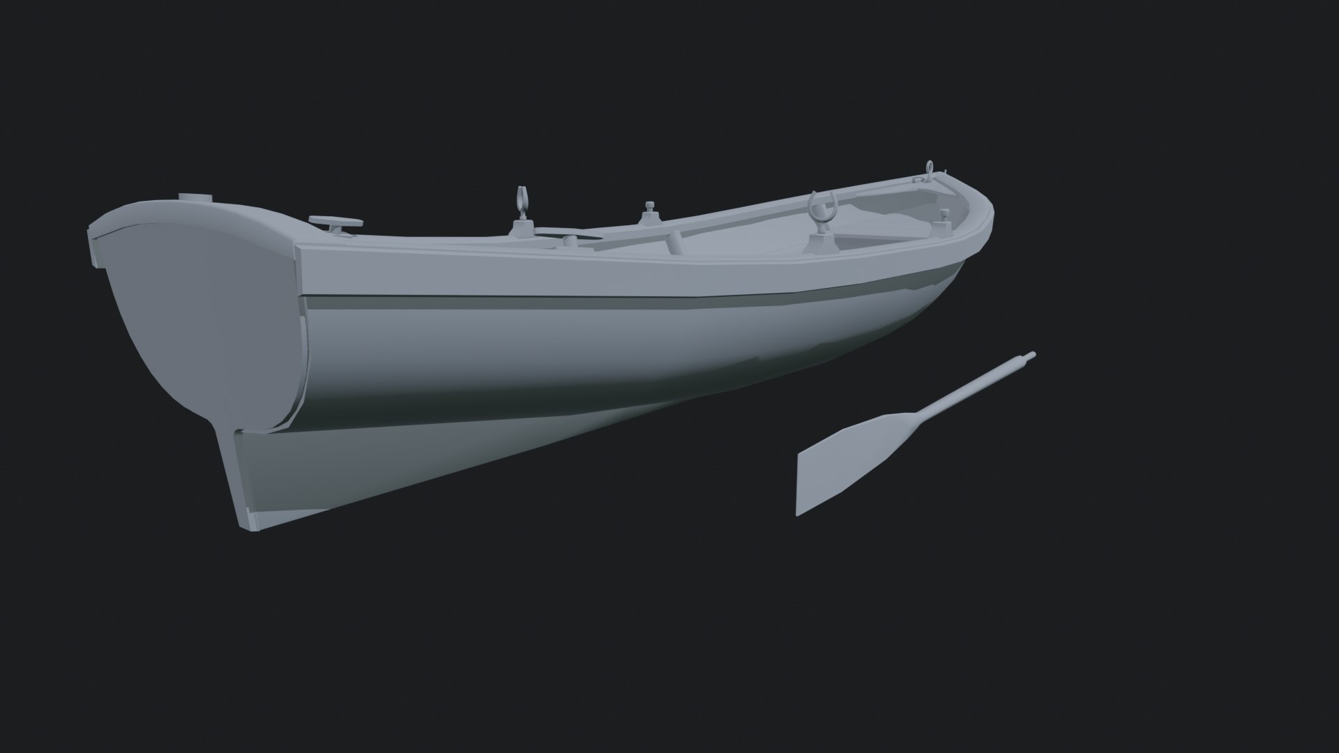 3D Small Boat - TurboSquid 2320761