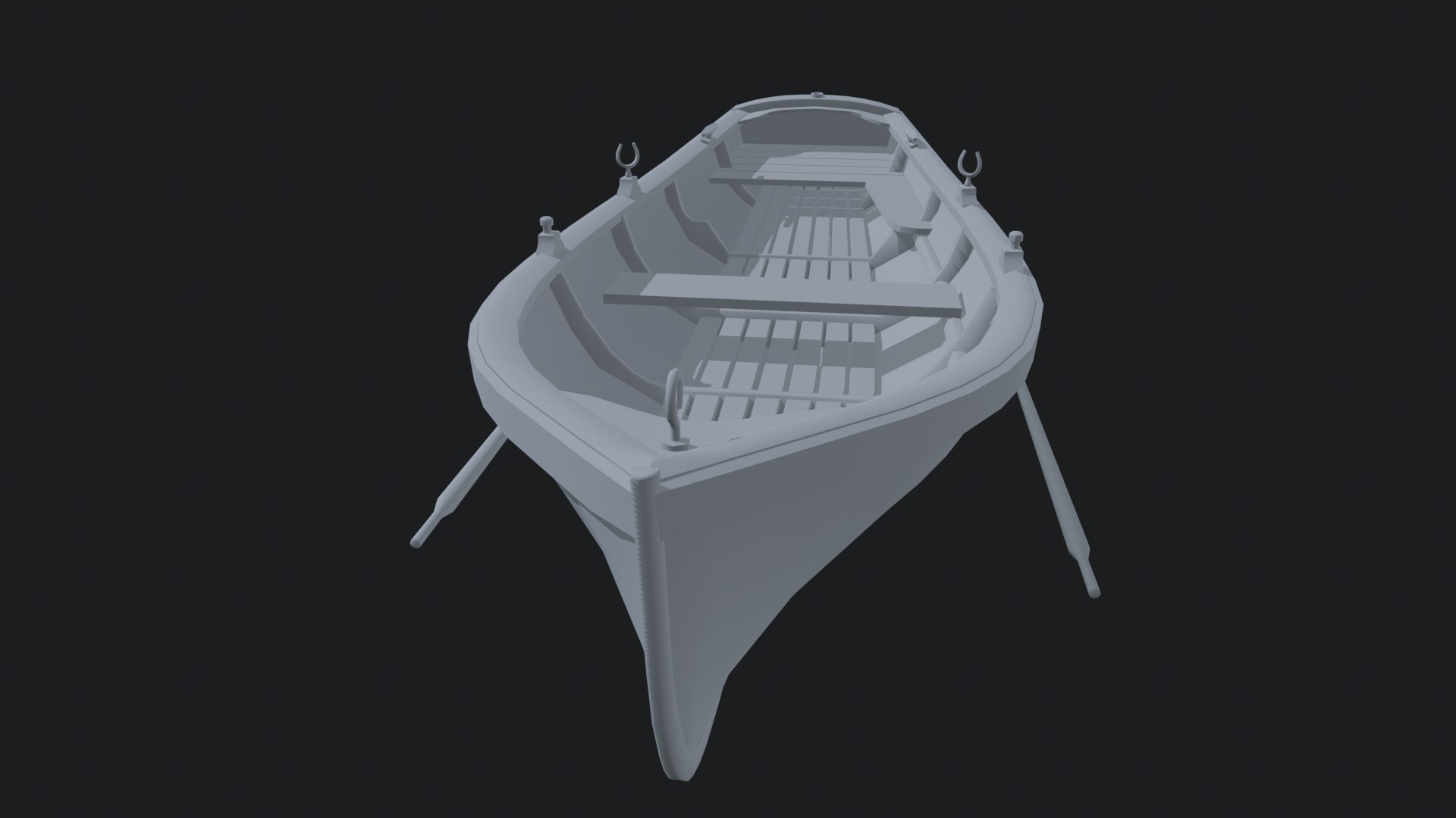 3D Small Boat - TurboSquid 2320761
