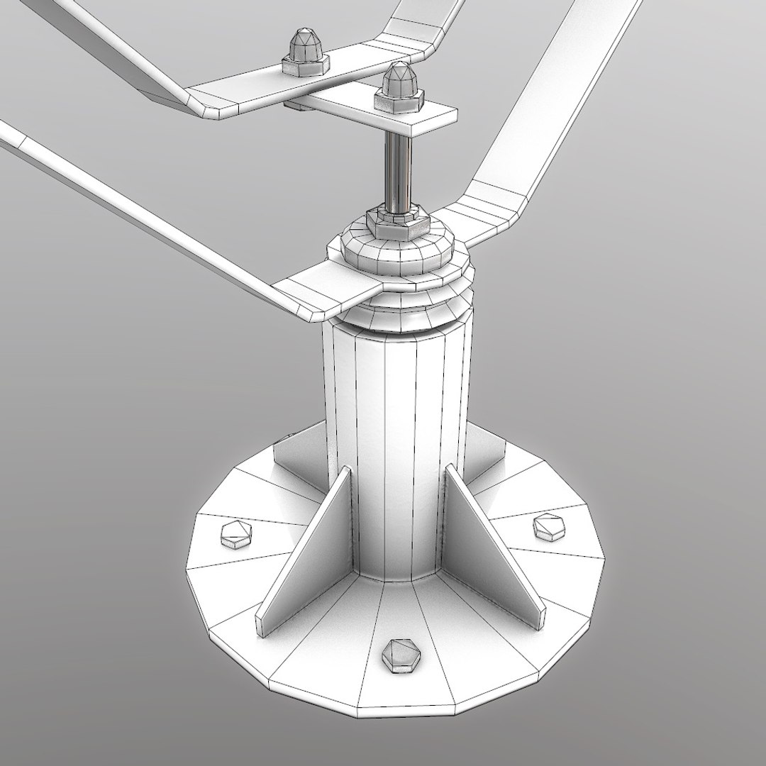 Searchlight V 1 Yellow 3D Model - TurboSquid 1496716