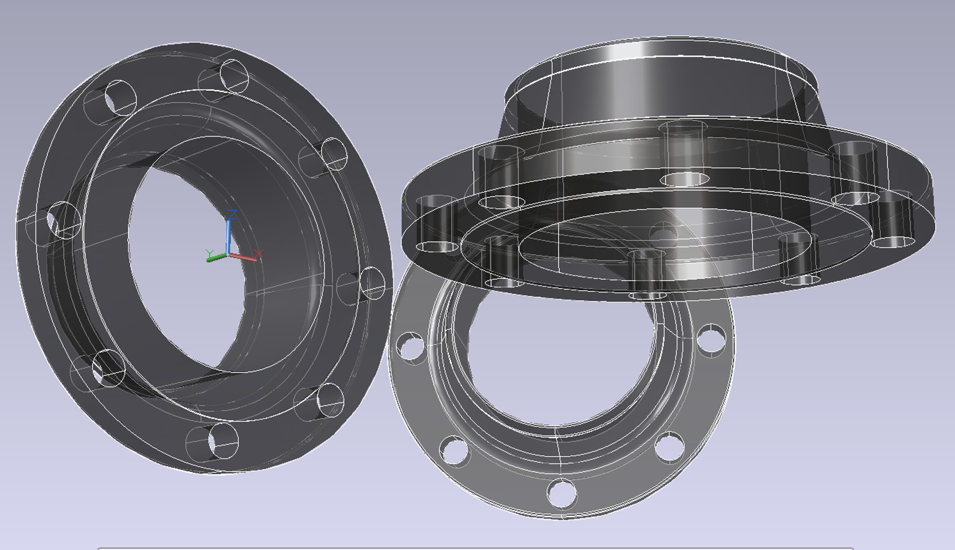 3d Flange