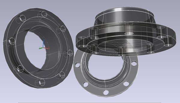 3d flange