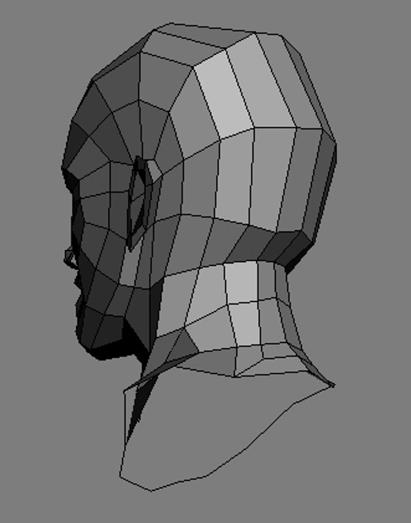 3d Model Head Topology