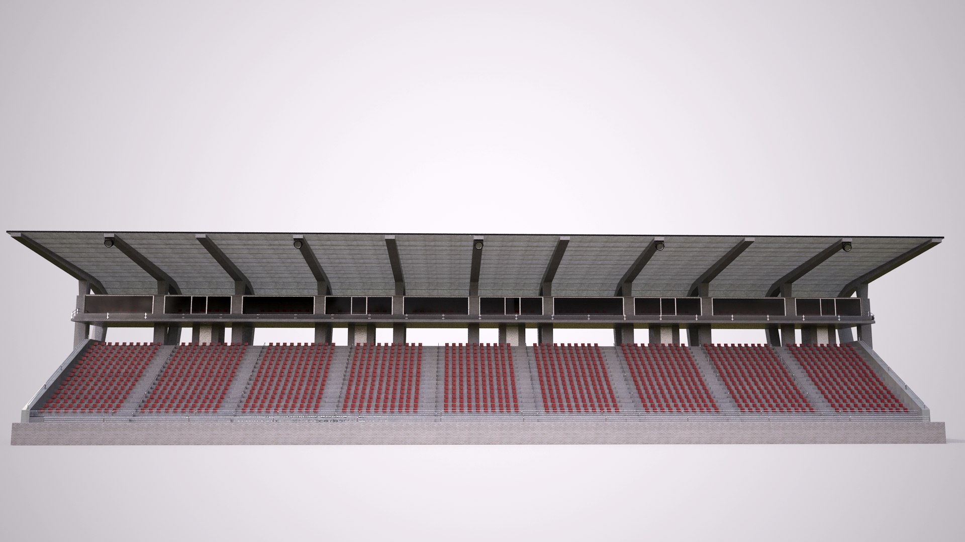 3D Stadium Stand - TurboSquid 1663714