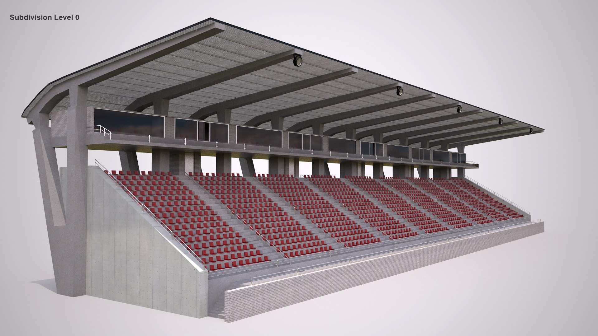 3D Stadium Stand - TurboSquid 1663714