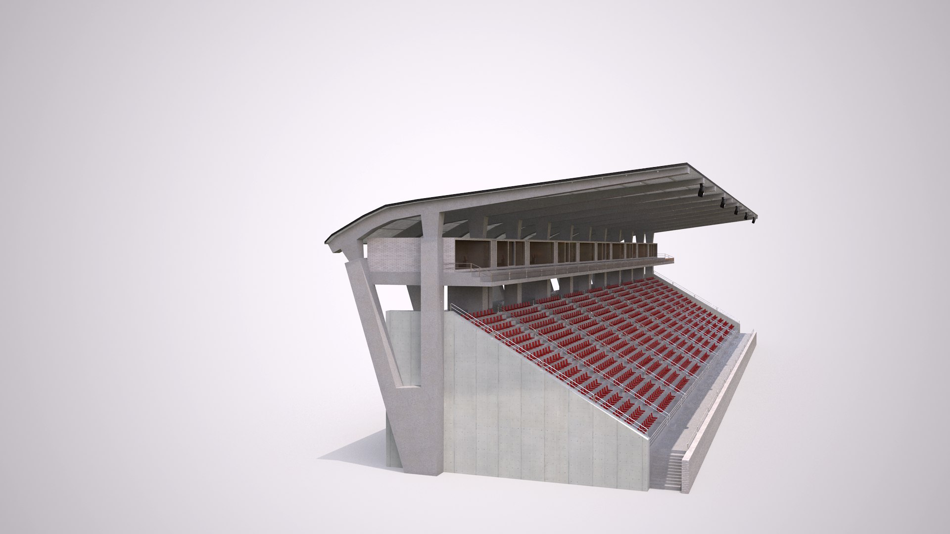 3D Stadium Stand - TurboSquid 1663714