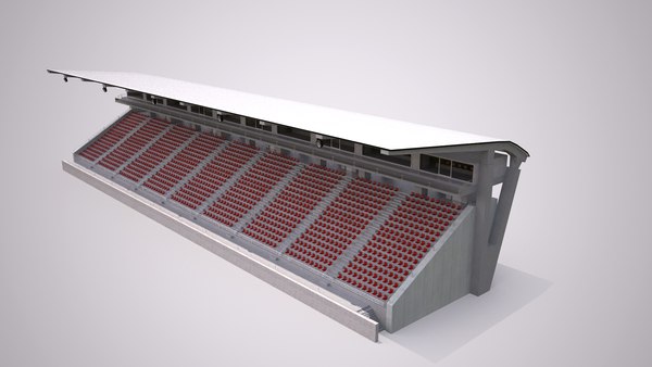 3D stadium stand - TurboSquid 1663714