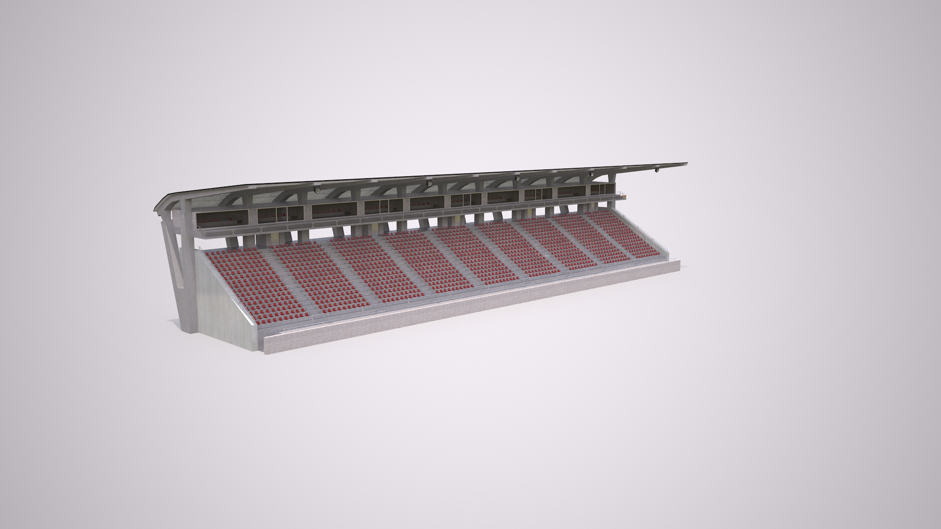3D Stadium Stand - TurboSquid 1663714