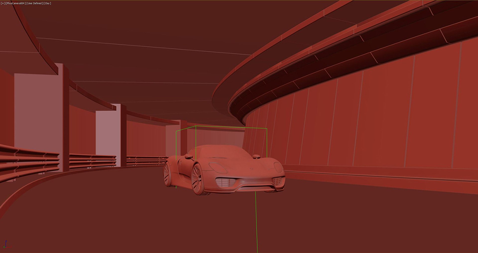 3D Cgi Tunnel Scene 02 - TurboSquid 1402195