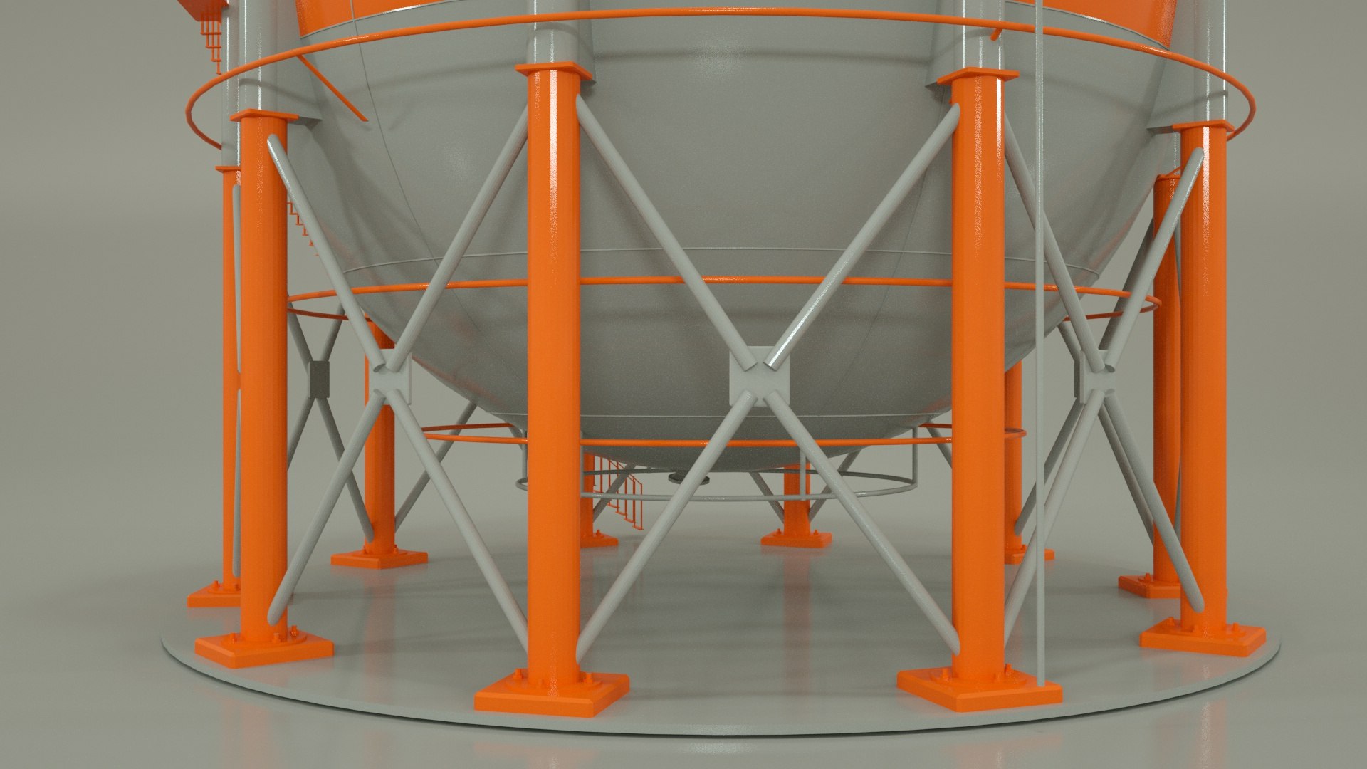 Sphere Tank 3D Model 3D Model - TurboSquid 2165941