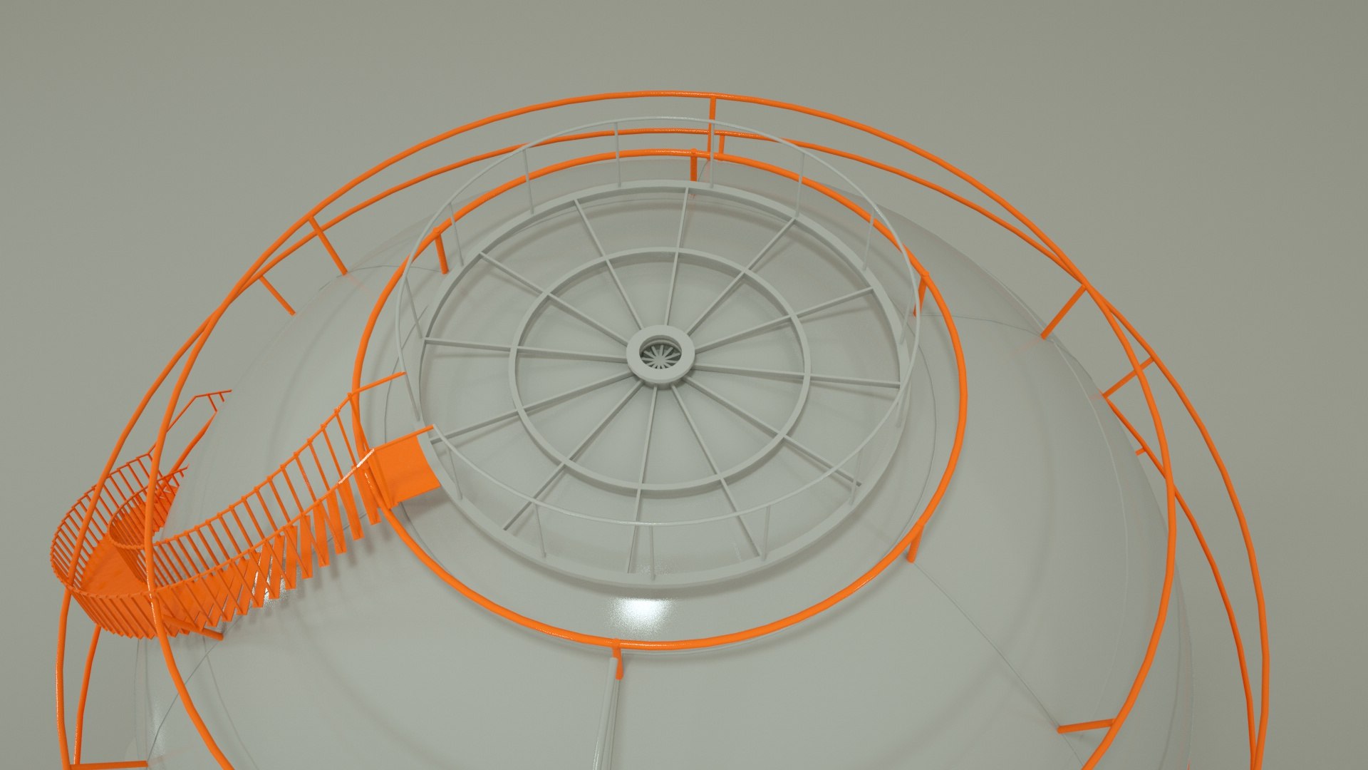 Sphere Tank 3D Model 3D Model - TurboSquid 2165941