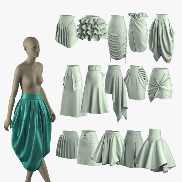 Skirt 3D Models for Download | TurboSquid