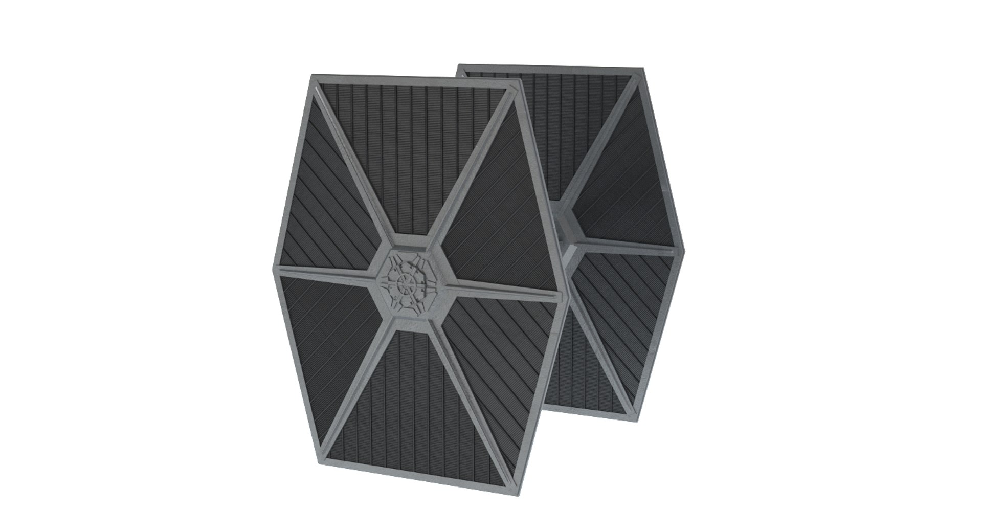 3d Model Star Wars Tie-fighter